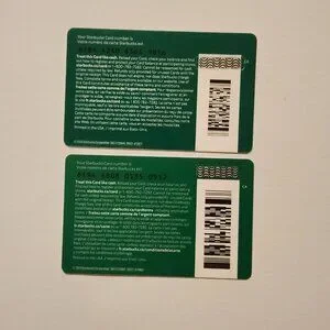 Starbucks | Accents | Cute Starbucks Gift Cards Thank You Theme 220202 ...